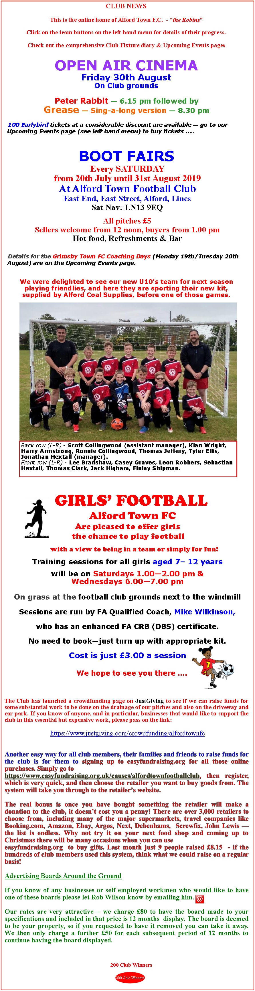 Alford Town - Home Page