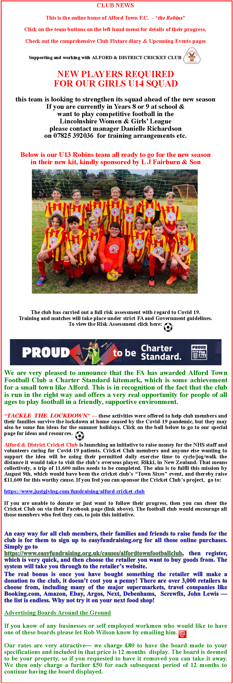 Alford Town - Home Page