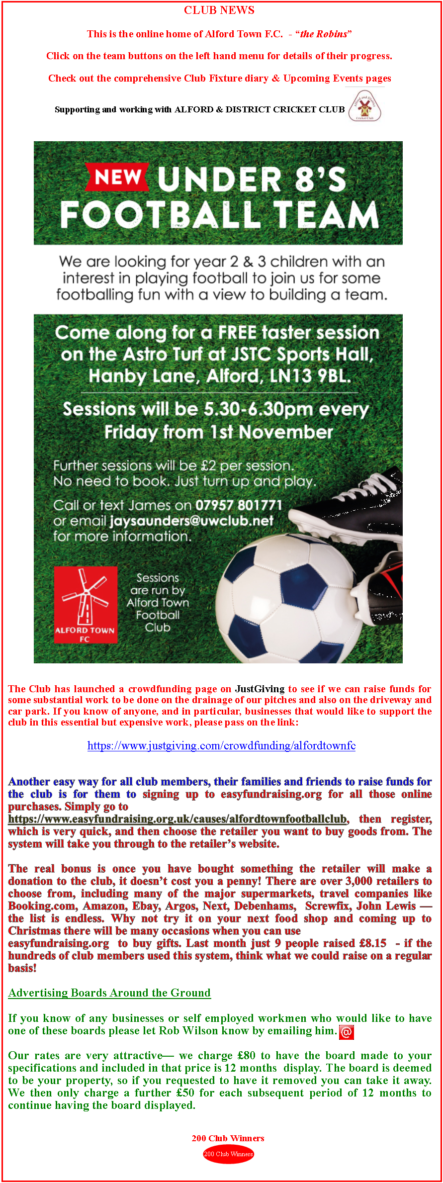 Alford Town - Home Page